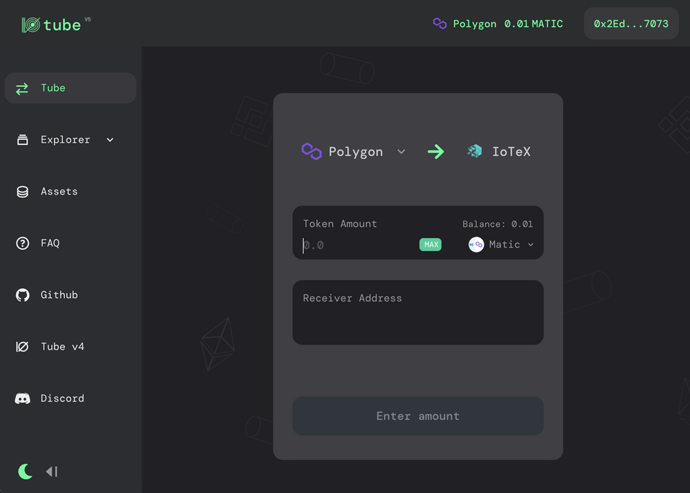 ioTube v5 Cross-Chain Bridge – Now Supports Polygon & Web3! ioTube v5 Cross-Chain Bridge – Now Supports Polygon & Web3!